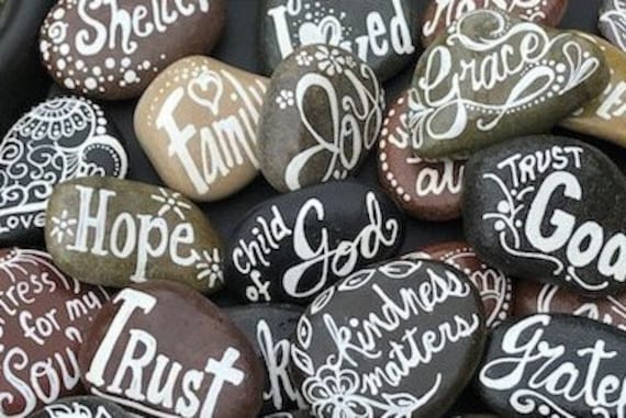 Faith Rocks | Etsy