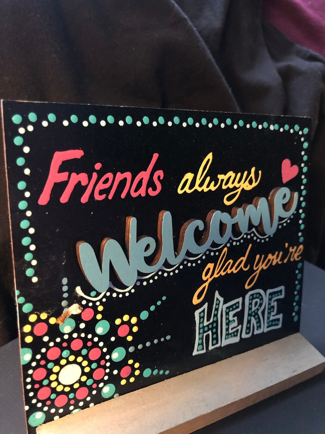 Friend Sign; Chalkboard Sign - Etsy