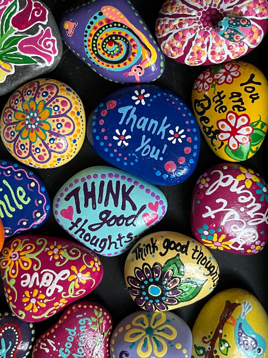 Encouragement/pocket Rocks - Etsy