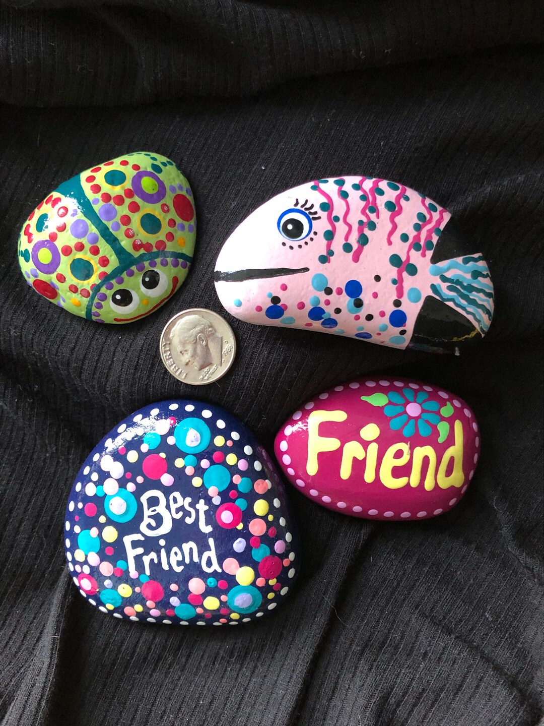 Friendship and Encouragement Rock Set - Etsy