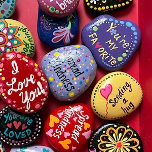 Encouragement/pocket Rocks - Etsy