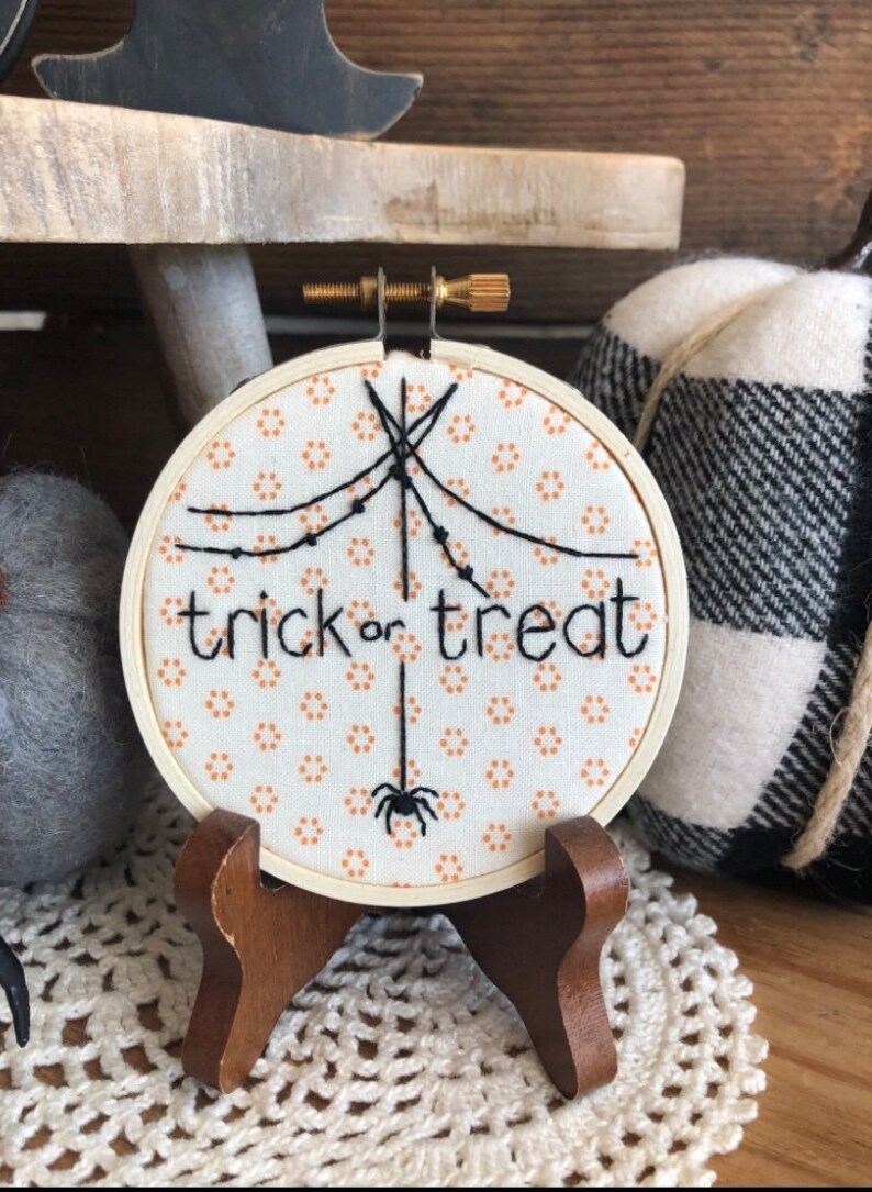 Trick or Treat Pattern - Etsy