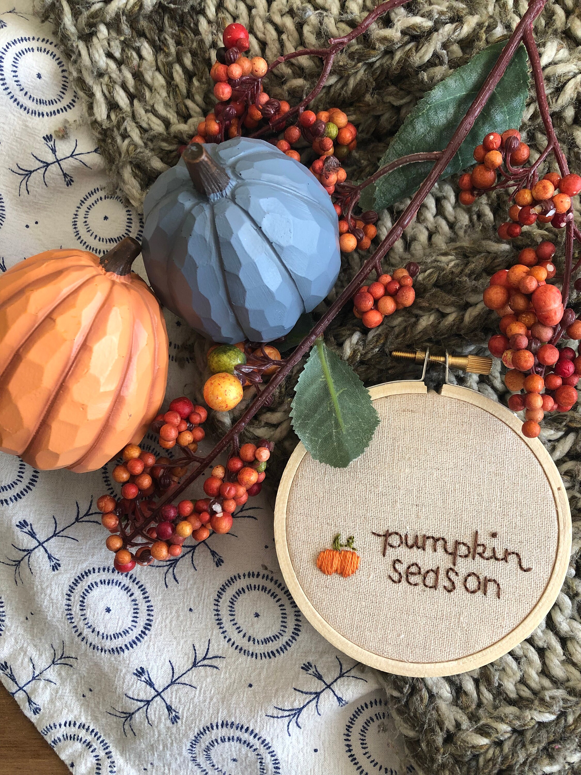 Pumpkin Season Pattern - Etsy