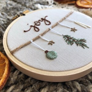 Pine Branch Joy Pattern - Etsy