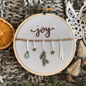 Pine Branch Joy Pattern - Etsy