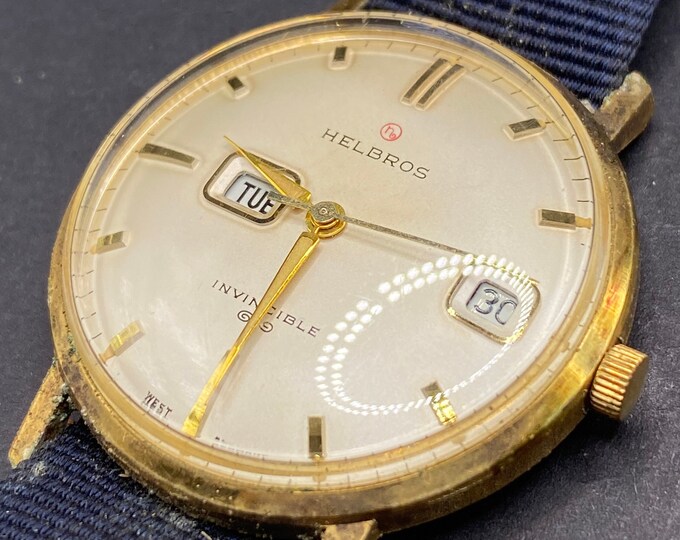 Helbros Invincible Watch - Etsy