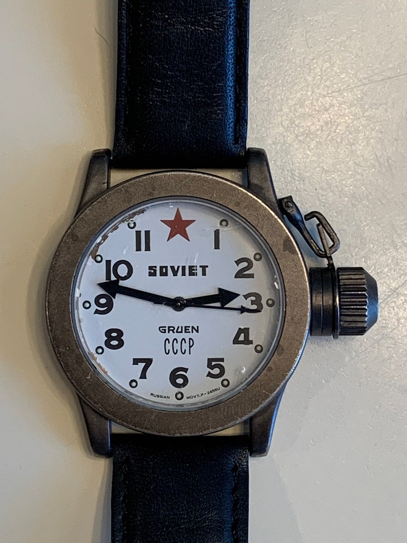 Gruen Soviet CCCP Russia Military Watch - Etsy
