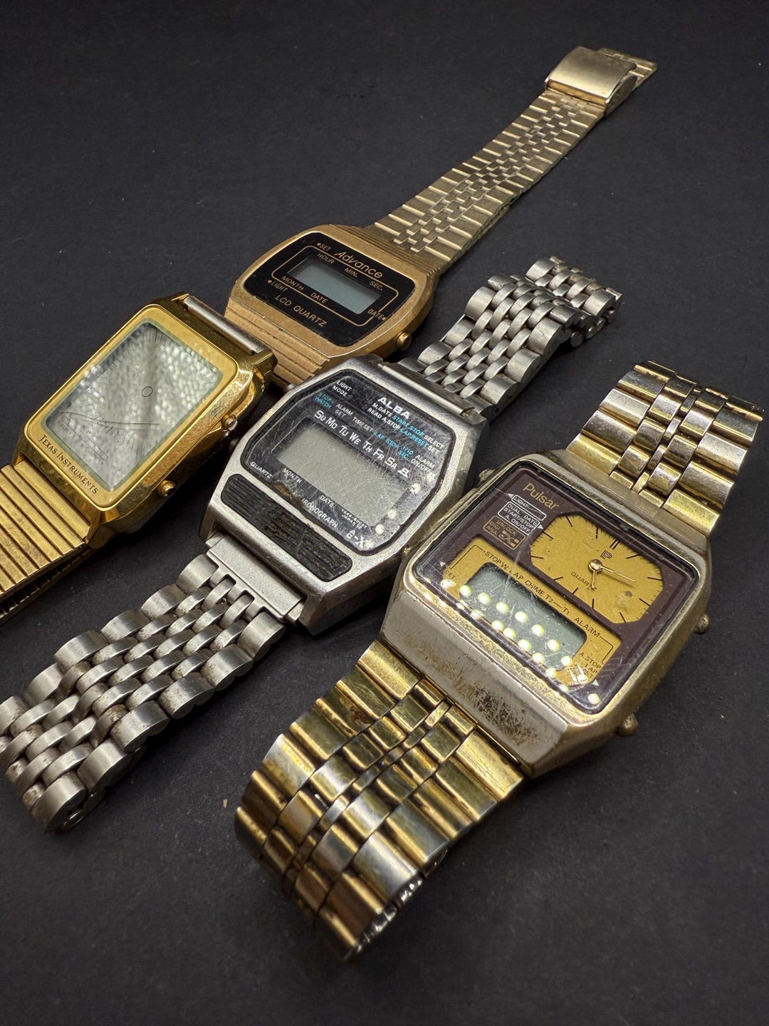 4 LCD Watches - Etsy