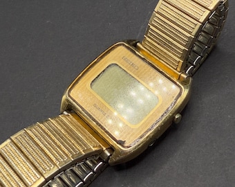 Vintage Asahi Digital Watch - Not Working, for Parts or Repair - Set of ...