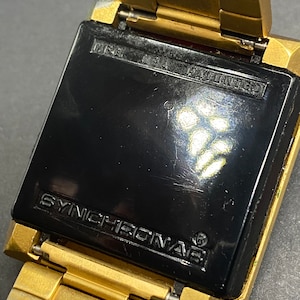 Vintage SYNCHRONAR Ragen Riehl Sunwatch LED Watch - Etsy