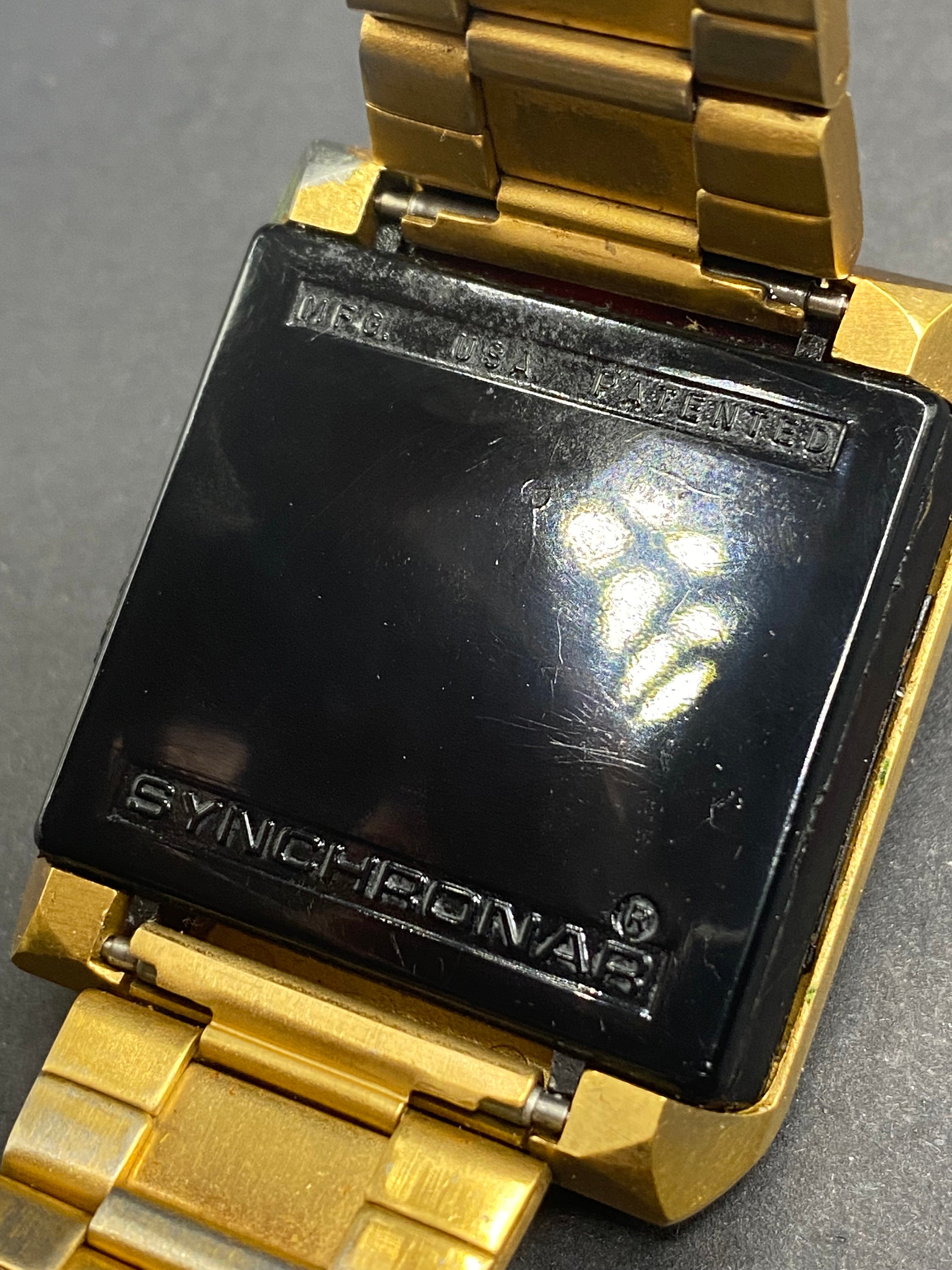 Vintage SYNCHRONAR Ragen Riehl Sunwatch LED Watch - Etsy