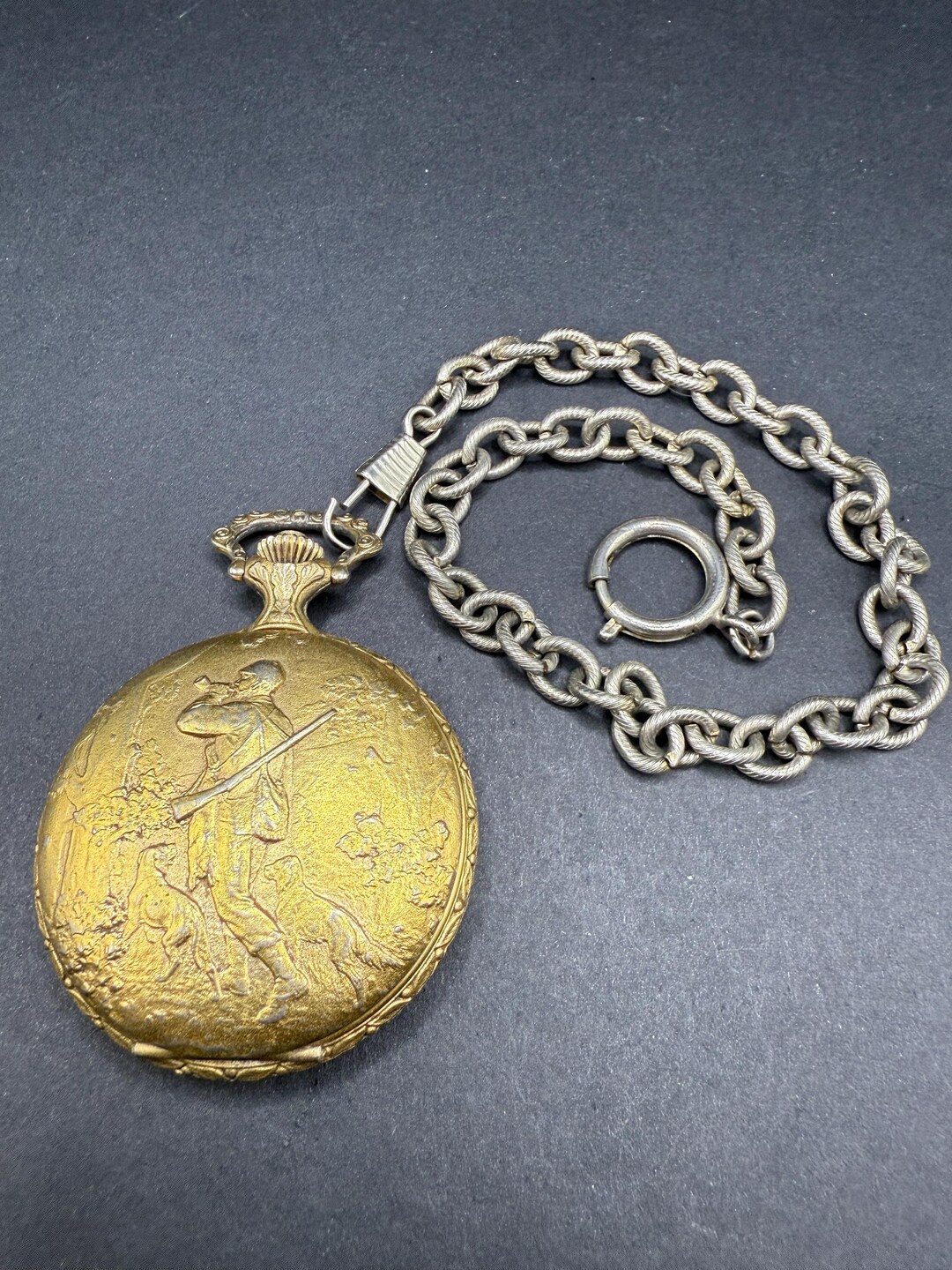 Vintage 17 Jewel Pocket Watch - Etsy