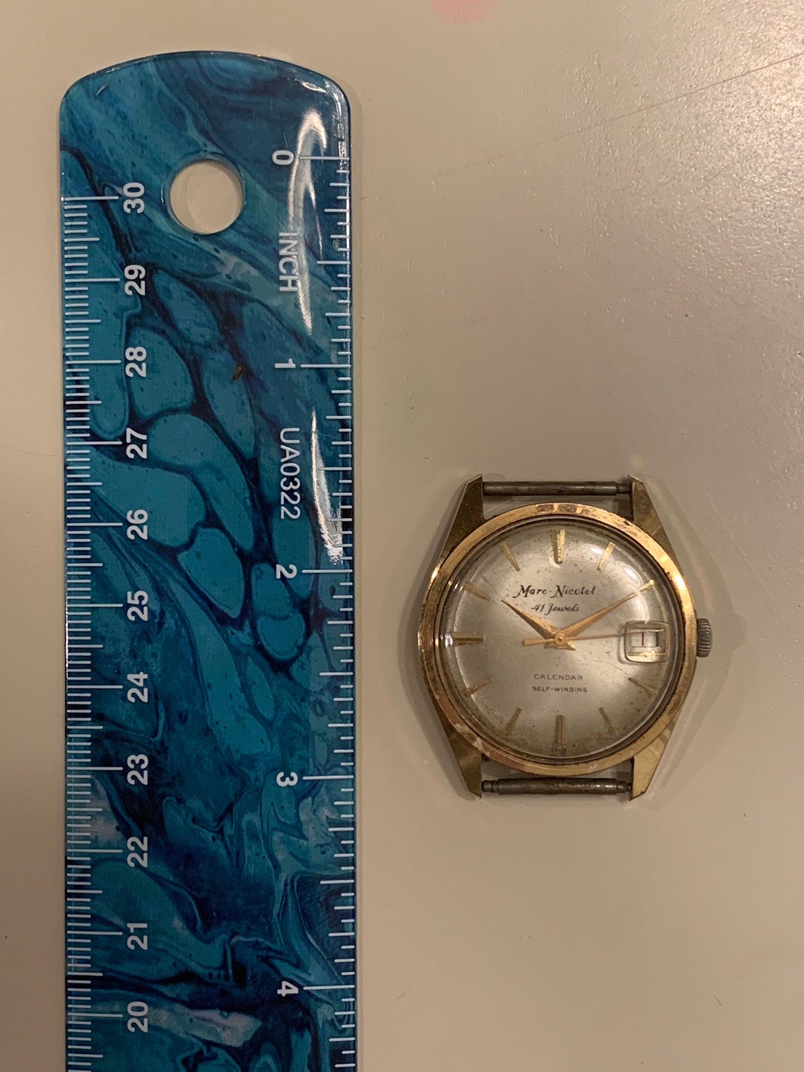 Vintage Marc Nicolet Self-winding Watch - Etsy