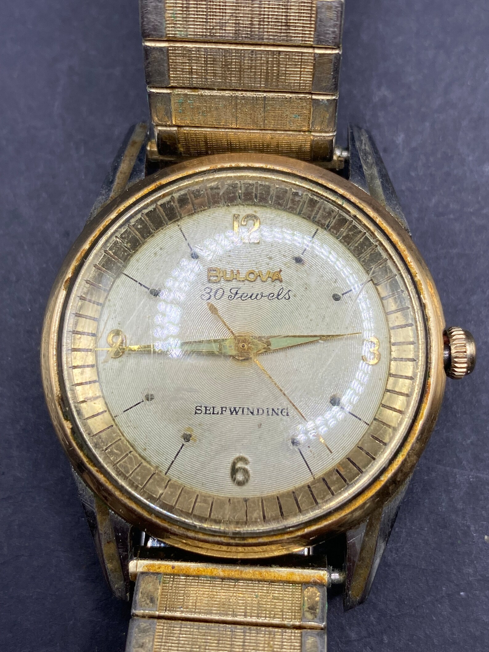 Vintage Bulova 30 Jewels Self Winding Watch - Etsy