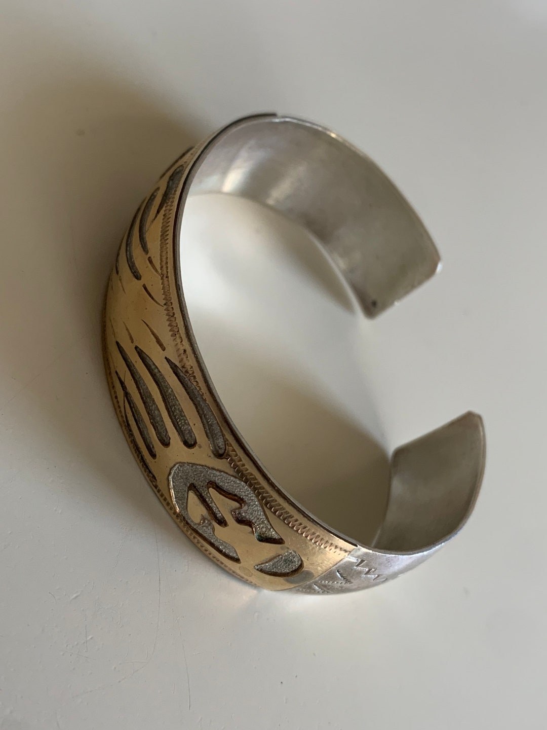 Randall Begay Sterling Silver 925 Cuff Bracelet - Etsy