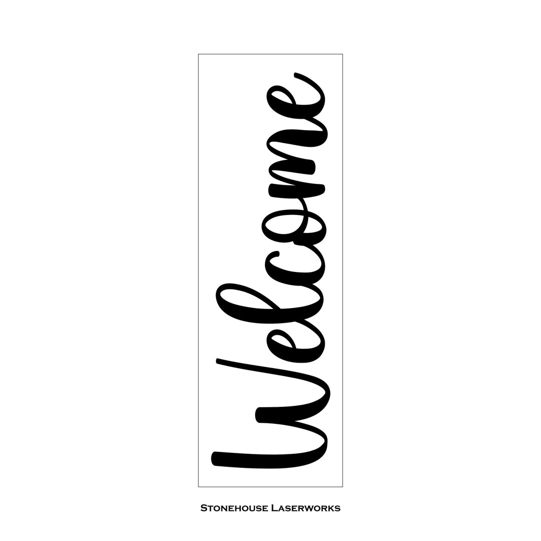 SIGN STENCIL WELCOME Reusable Stencil Stencil for Signs - Etsy