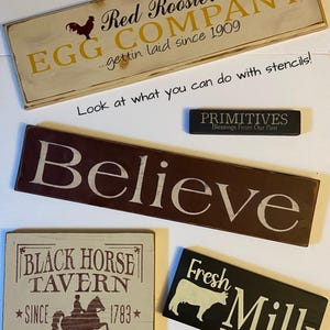 Alphabet Stencil #111 - Letters A to Z - Great for Making Your Own ...