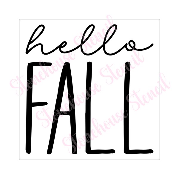 Fall Stencils - Etsy