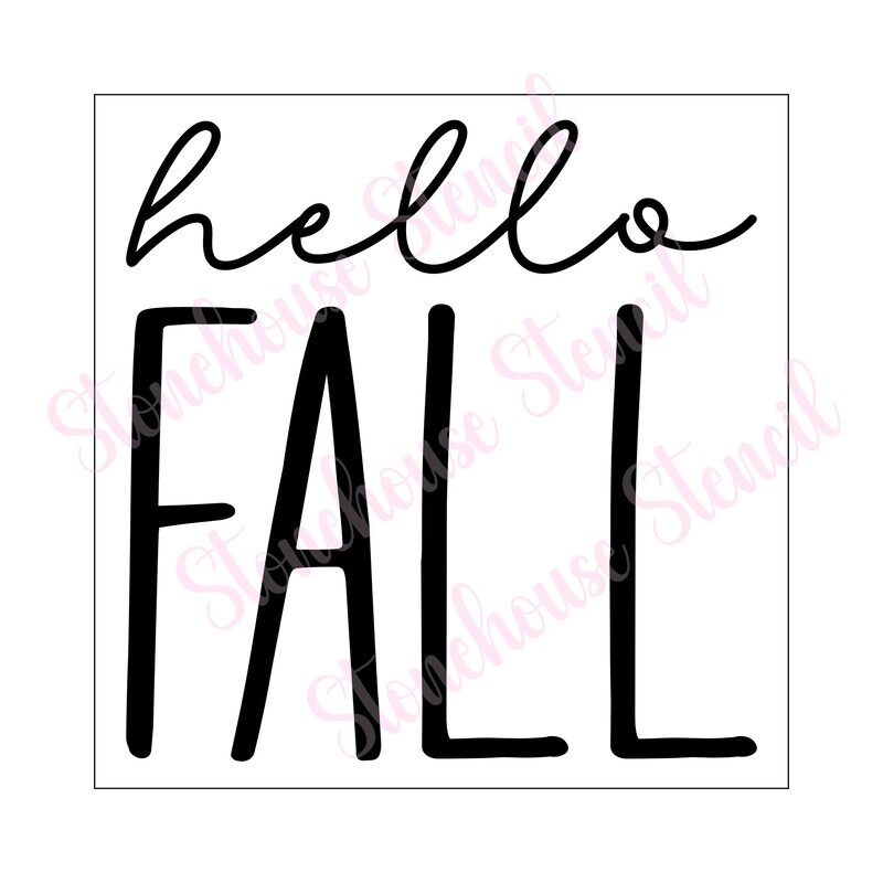Hello Fall - Etsy
