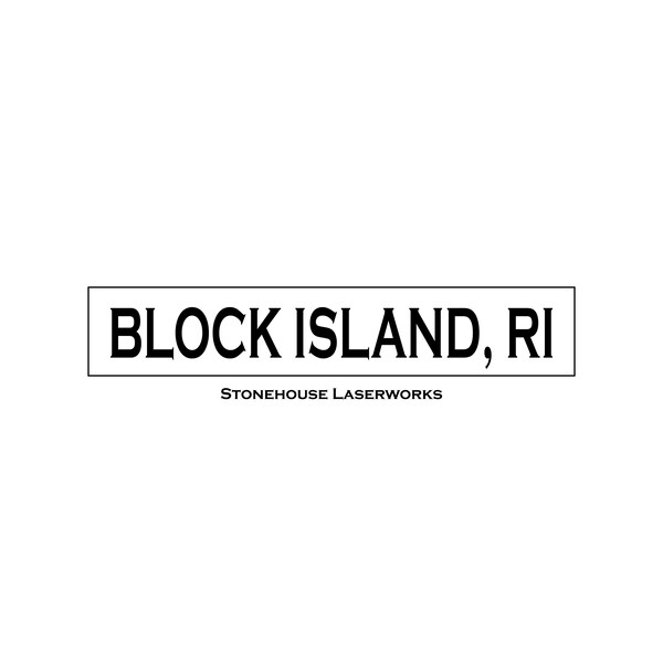 Block Island Sign - Etsy