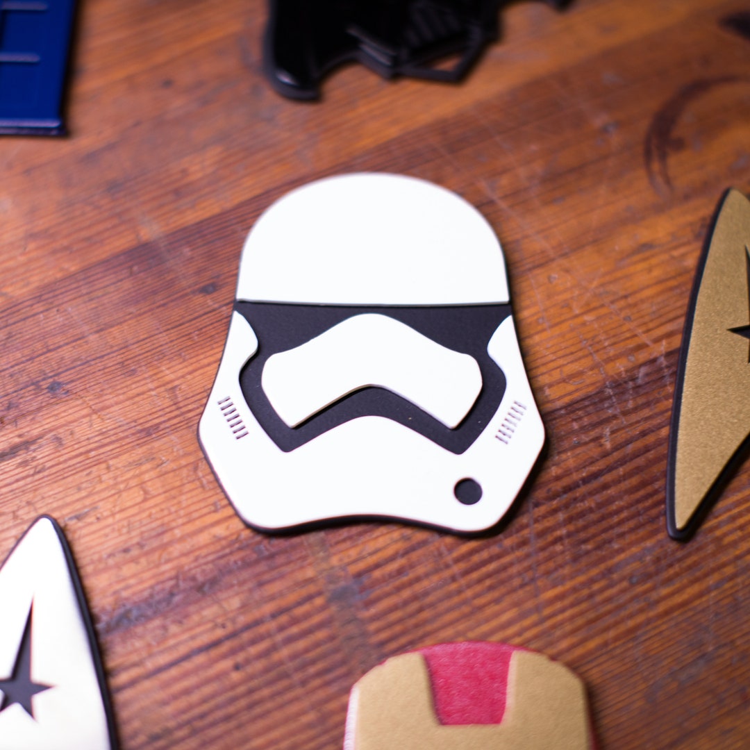 First Order Stormtrooper Stainless Emblem - Etsy