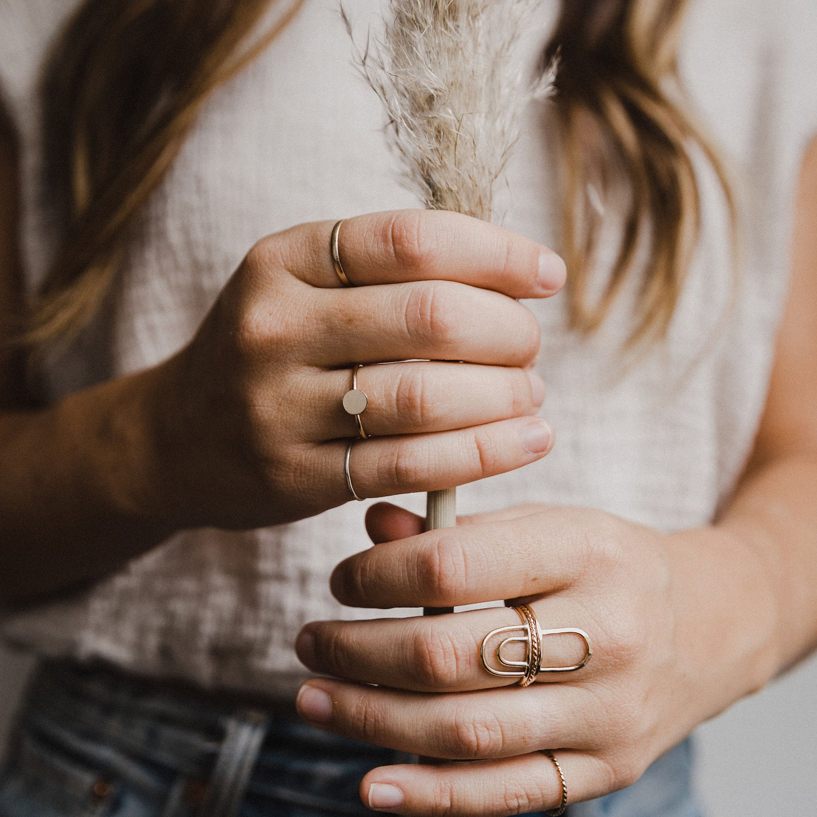 Arch Ring; Silver Arch Ring; Gold Arch Ring; Curve Ring; Angle Ring ...