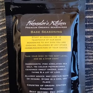 Base Seasoning - Etsy