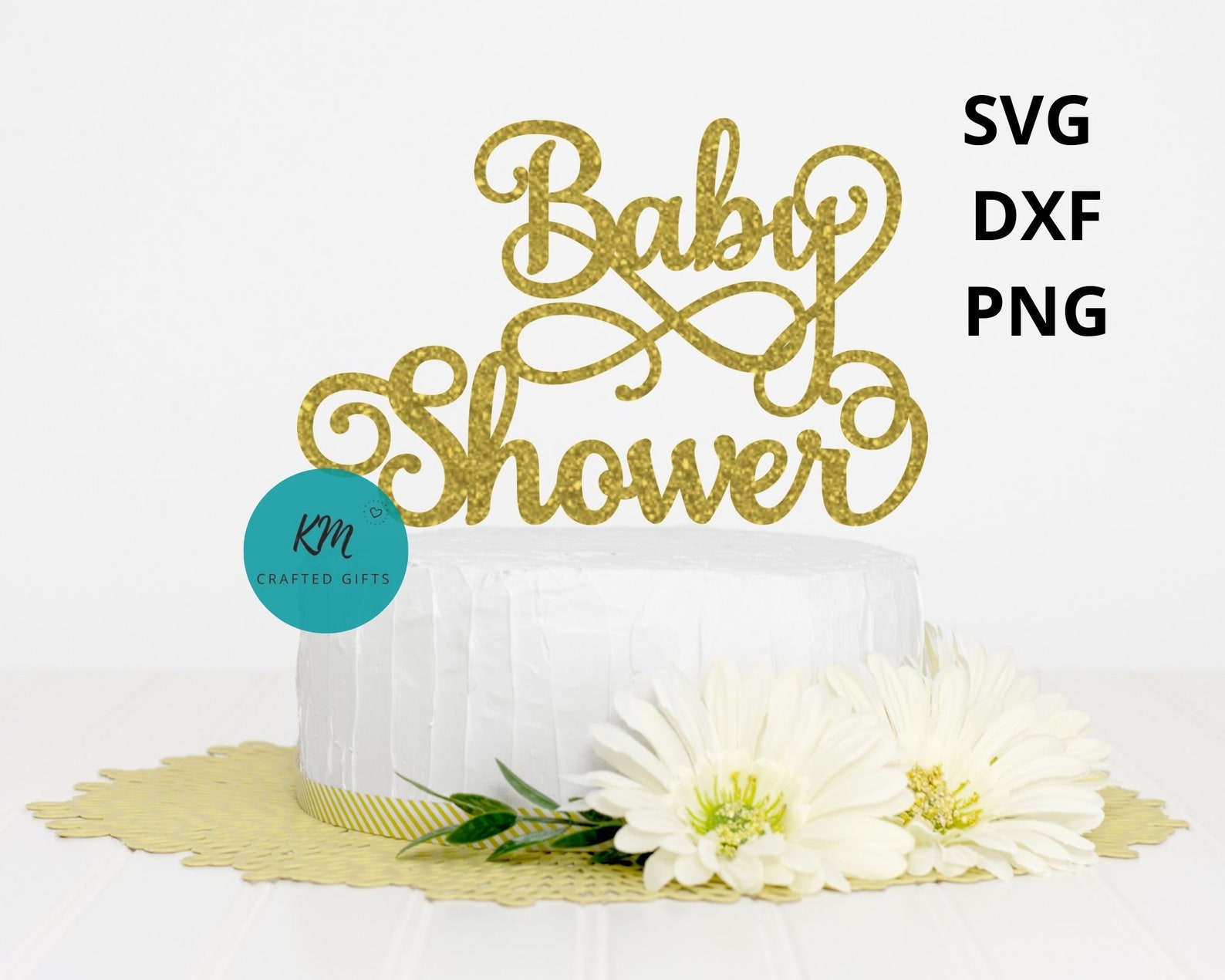 Baby Shower Cake Topper Party Decoration SVG Cut Files | Etsy
