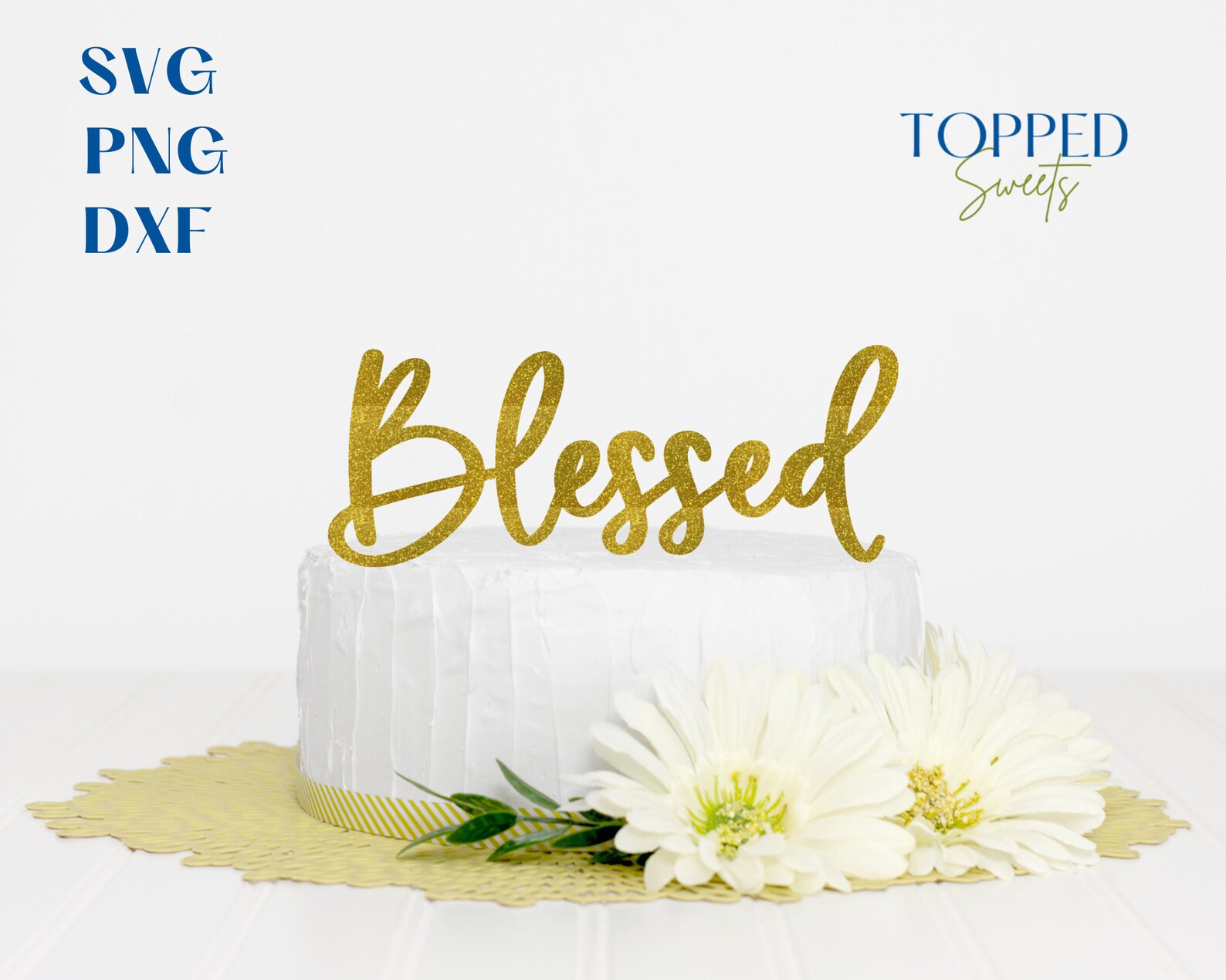 Blessed Cake Topper Housewarming House Blessing Achievement | Etsy