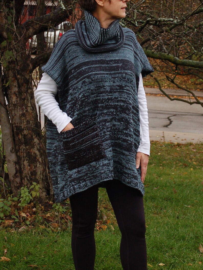 Womens Tunic, Knit Tunic, Knitting Pattern, Tunic to Knit, Oversized ...