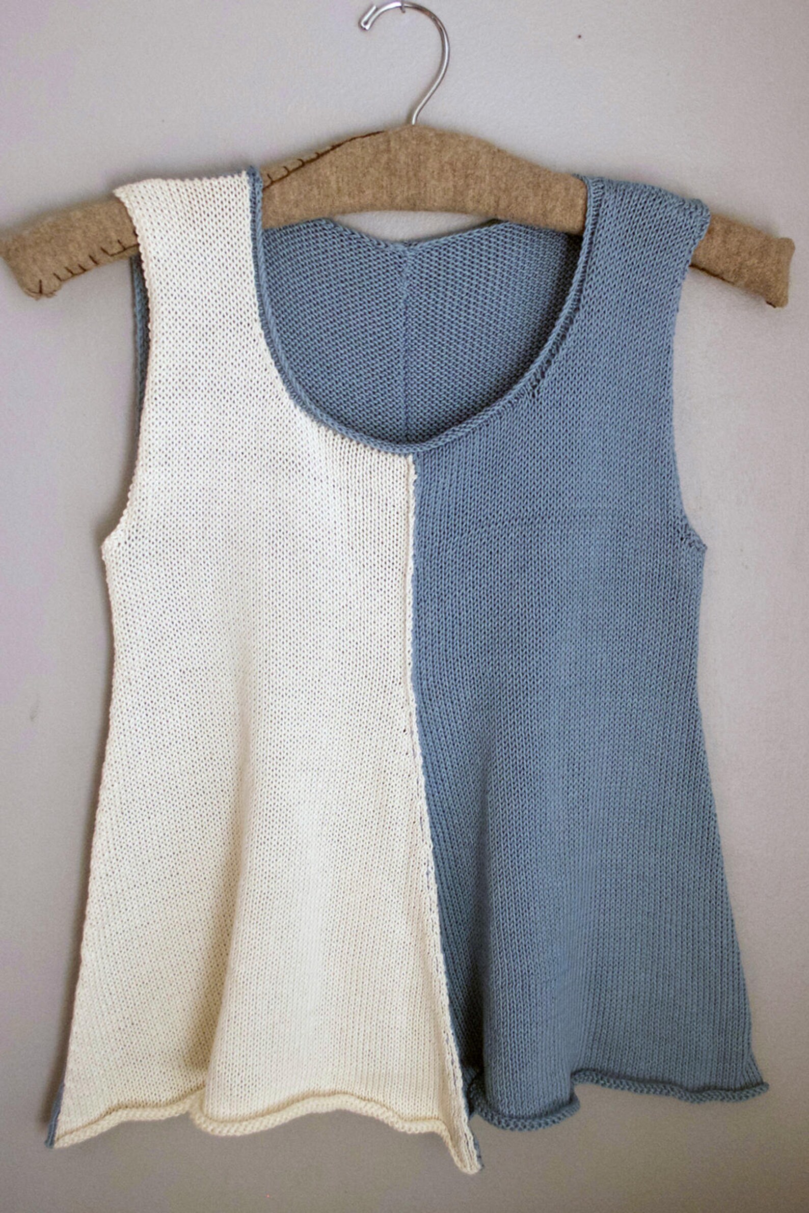 Summer Tank, Knitting Pattern, A Line Tank, Sleeveless Sweater, Tank to ...