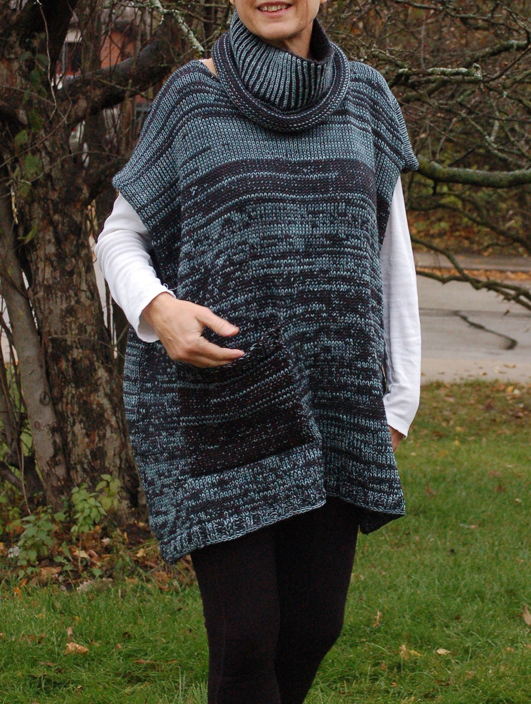 Womens Tunic, Knit Tunic, Knitting Pattern, Tunic to Knit, Oversized ...