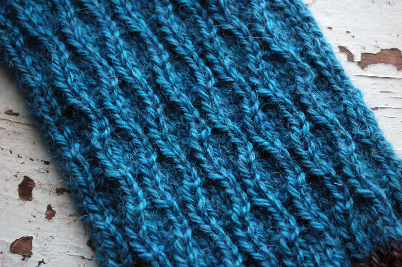 Knitting Pattern, Scarf to Knit, Hand Knit Scarf, Textured and Striped ...