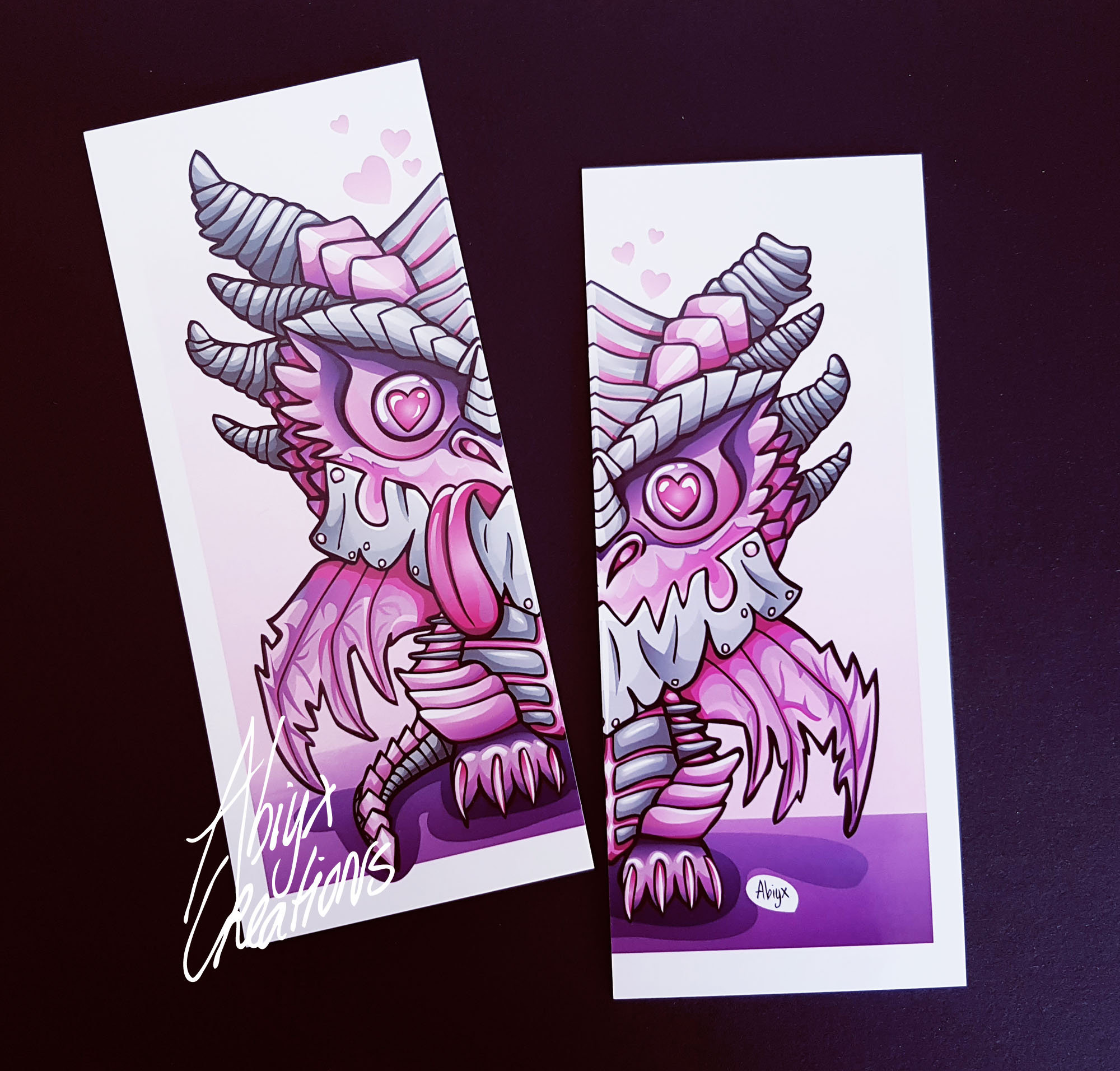 Dragon Bookmark Set of 4 Blizzard World of Warcraft | Etsy