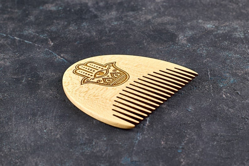 Simple Wooden Comb Beard Comb Wooden Comb Wooden Hair Comb - Etsy