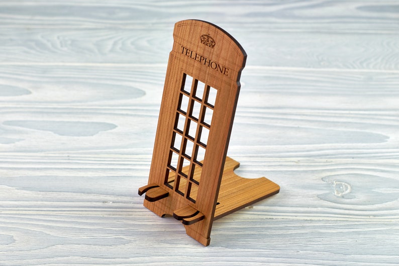 Wooden Phone Stand Iphone - Etsy UK
