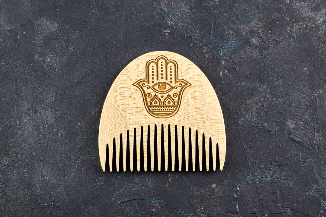 Simple Wooden Comb Beard Comb Wooden Comb Wooden Hair Comb Boyfriend ...