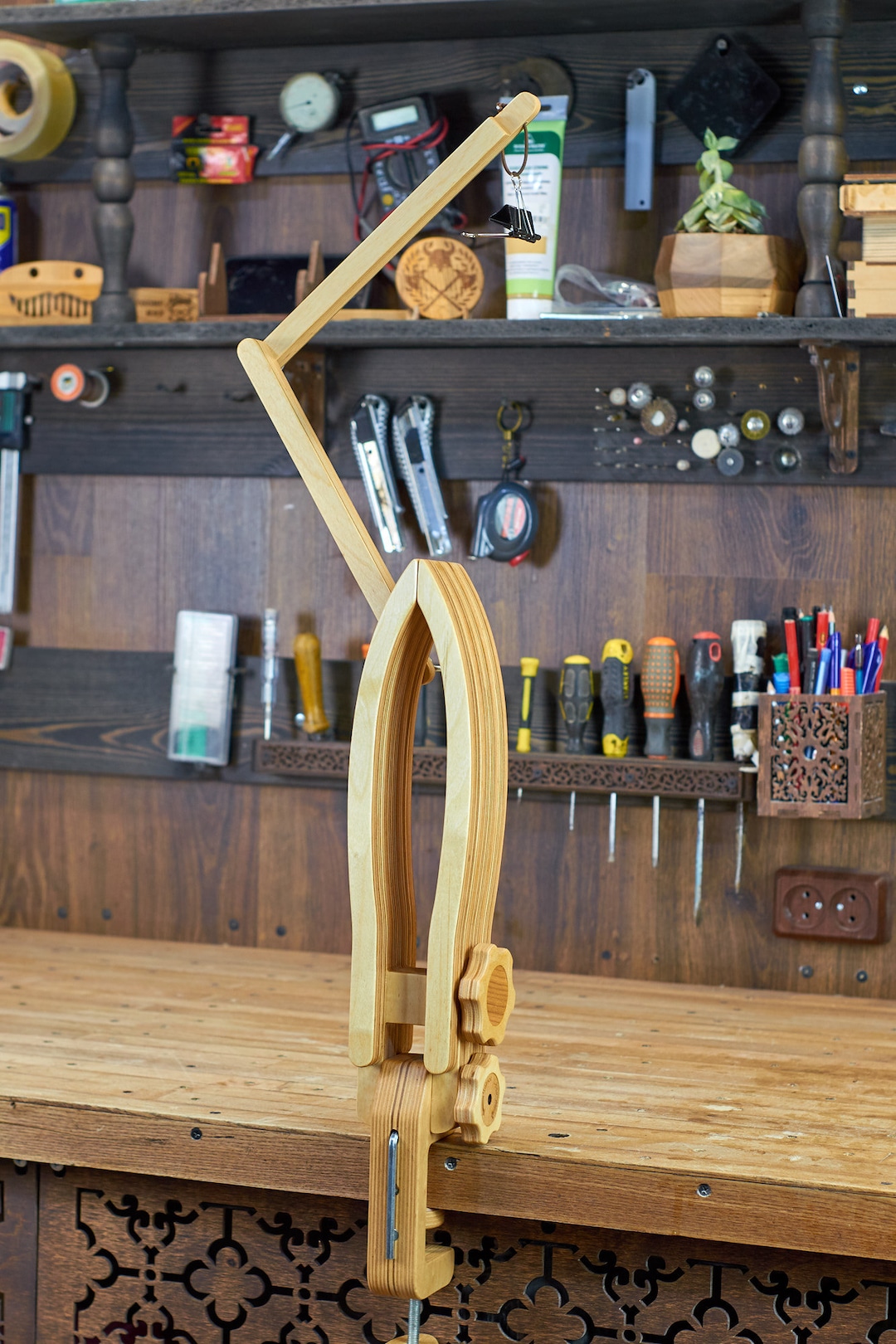 Stitching Pony for Hand Sewing Leather, Big Size Stitching Pony Clamp ...