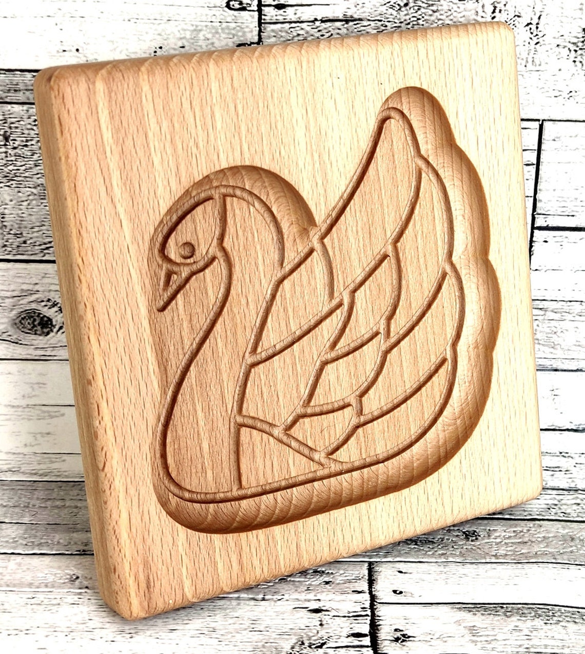 Wooden Mold for Gingerbread Swan . Board for Cookies - Etsy