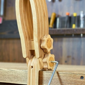 Wooden Stitching Pony for Hand Sewing Leather, Middle Size Stitching ...