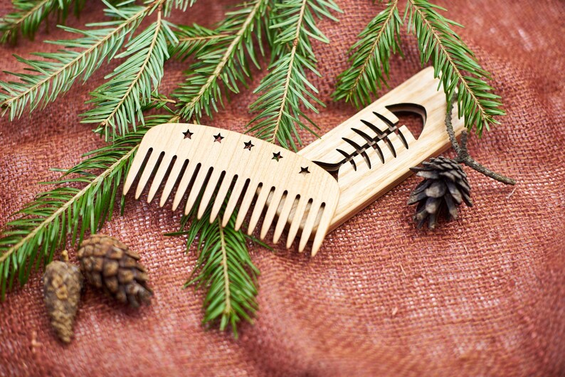 Wooden Hair Comb Wooden Anniversary Gift Anniversary Gift for - Etsy