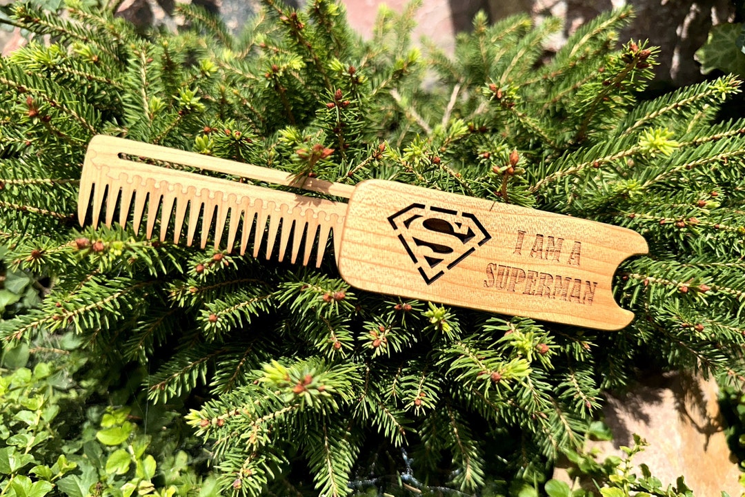 Retractable Hair Comb With Magnets. Beard Comb - Etsy