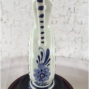 Delftse Pauw Delft Flask Delfts Blauw Kruik Pitcher Vaas - Etsy