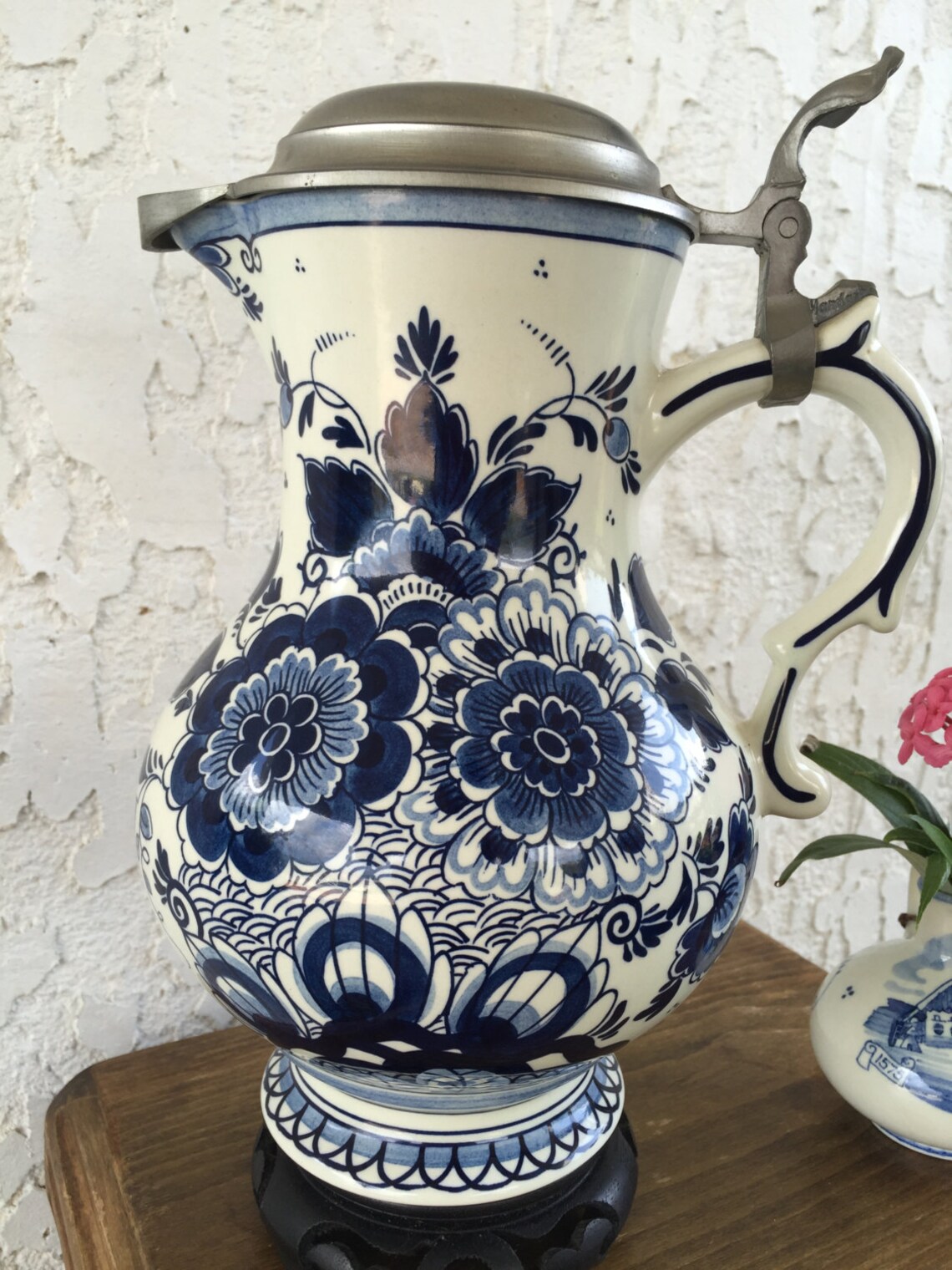 Delft Ewer Delfts Blauw Kruik Pitcher Decanter Liqueur Bottle - Etsy