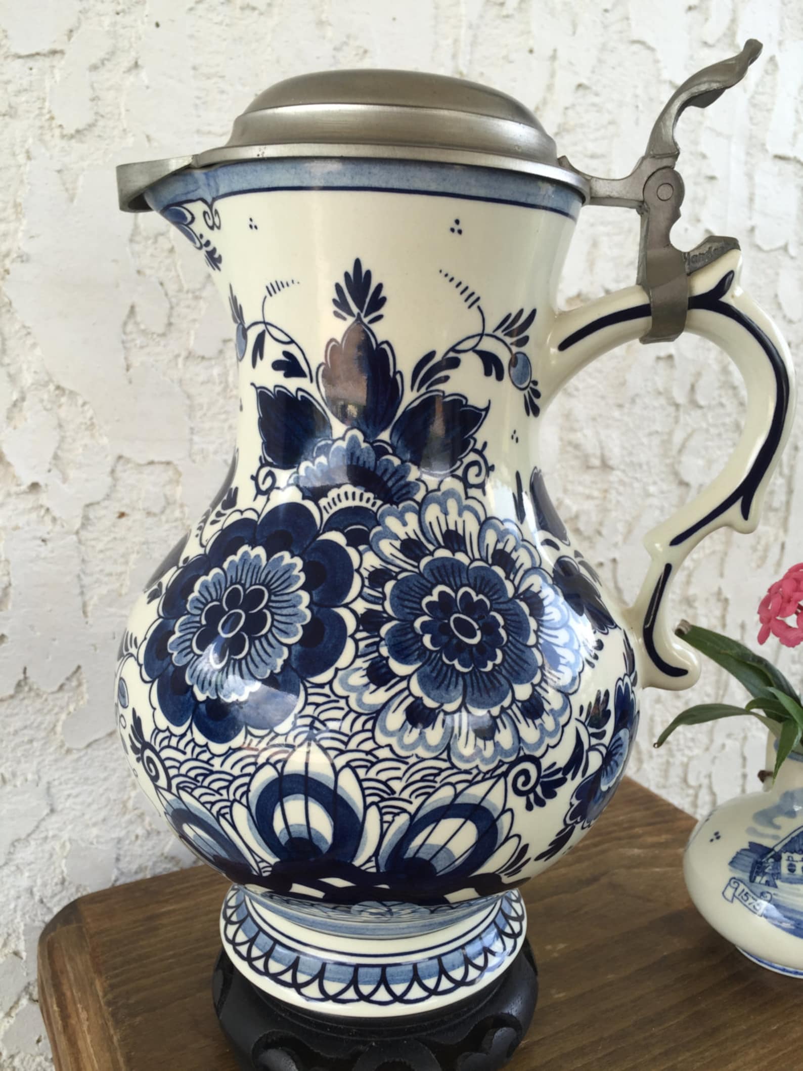 Delft Ewer Delfts Blauw Kruik Pitcher Decanter Liqueur Bottle | Etsy