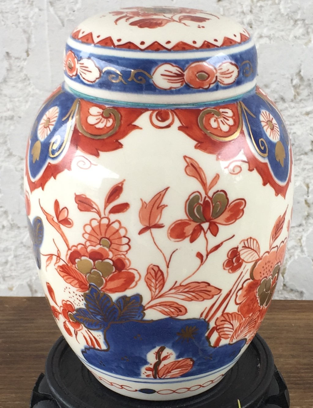 RARE Royal Delft 1966 Jewelry Red Craquele Craze | Etsy