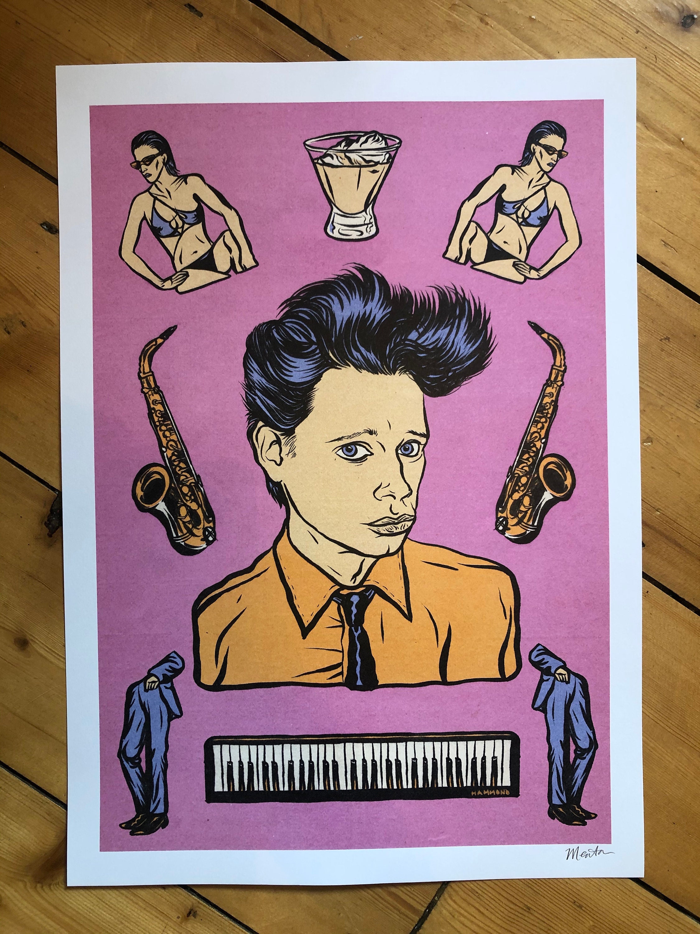 James Chance Fundraiser Print A3 - Etsy