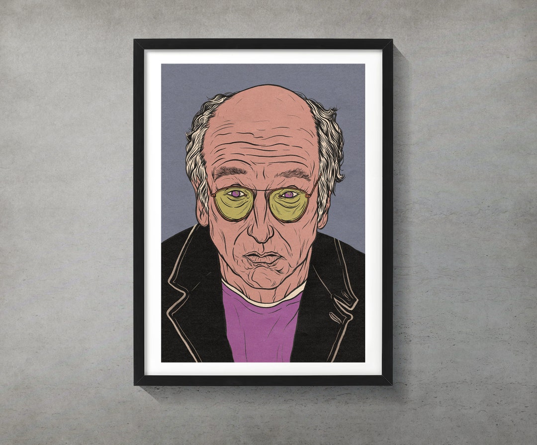 Larry David Art Print - Etsy