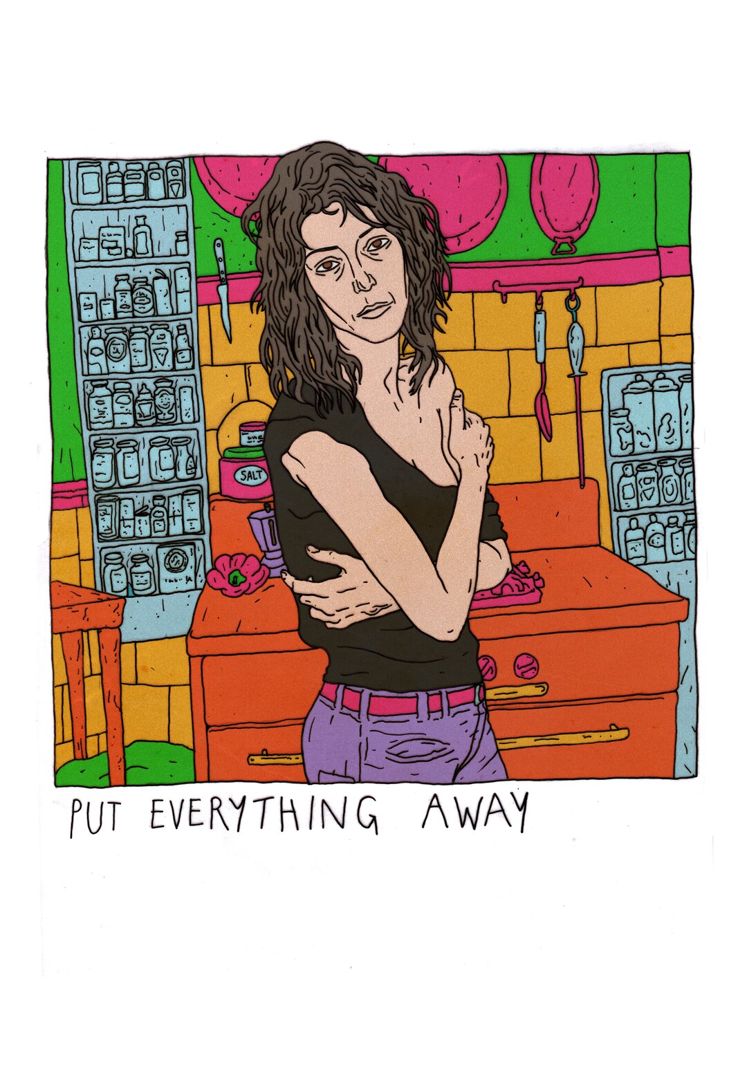 Patti Smith Art Print Size A3 - Etsy