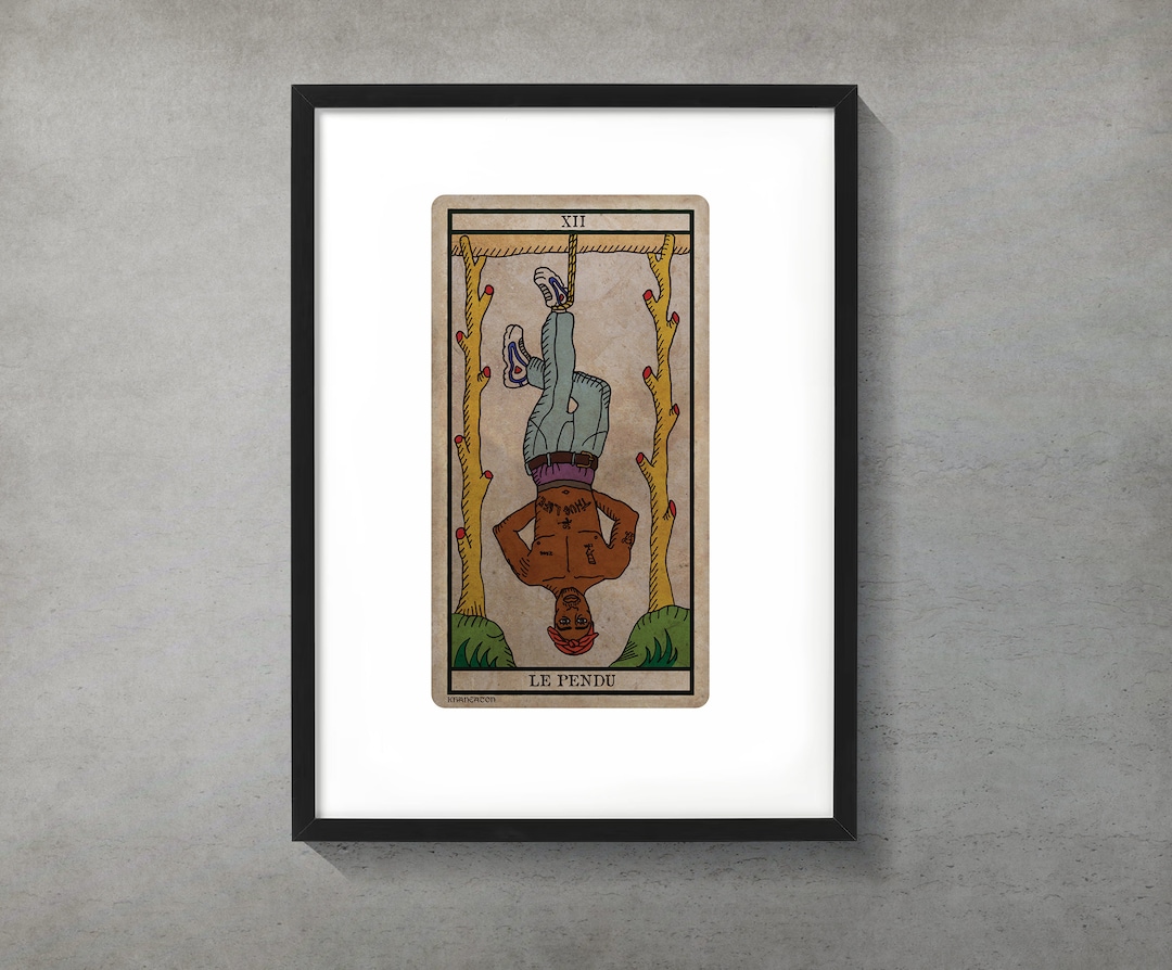 Tupac Shakur , 2pac - Black Power Tarot Print - A3 - Etsy